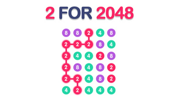 2 For 2048: play 2 For 2048 online for free on GamePix. 2 For 2048