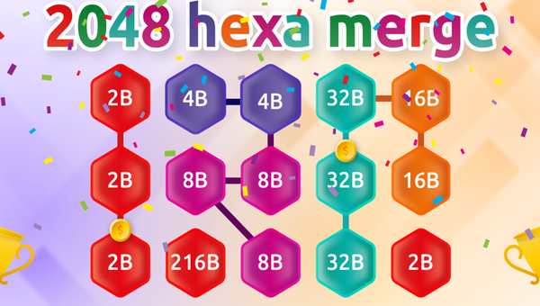 2048 Hex Chain Merge: play 2048 Hex Chain Merge online for free on ...