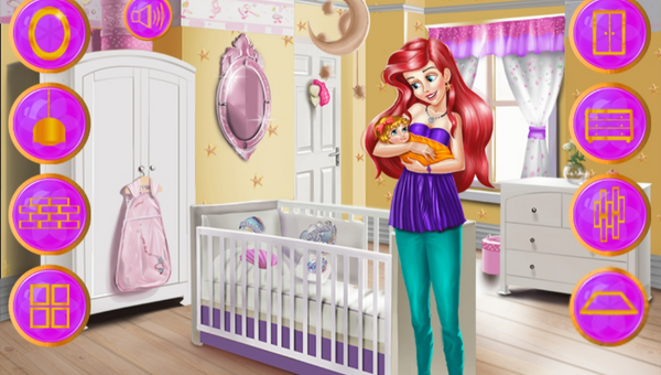 Aria Baby Room Decoration | 🕹️ Play Aria Baby Room Decoration Online On ...