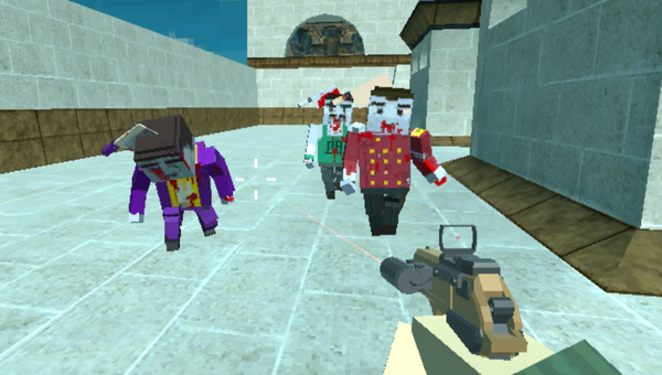 Blocky Shooting Arena 3d Pixel Combat | 🕹️ Play Blocky Shooting Arena ...