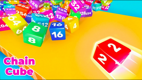 Chain Cube: 2048 Merge | 🕹️ Play Chain Cube: 2048 Merge Online On GamePix