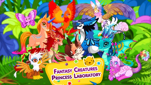 Fantasy Creatures Princess Laboratory | 🕹️ Play Fantasy Creatures ...