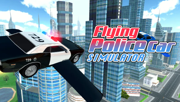 Flying Police Car Simulator:play Flying Police Car Simulator online for ...