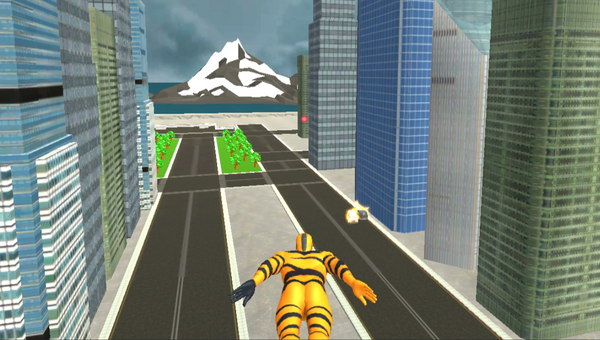 Flying Superhero Revenge Grand City Captain | 🕹️ Play Flying Superhero ...