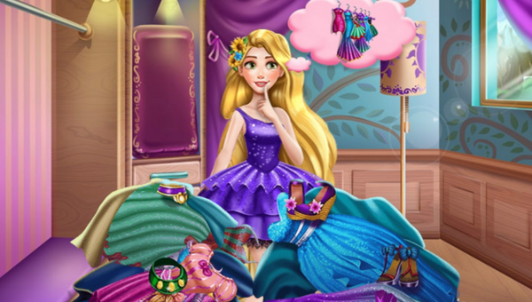 Goldie Princess Wardrobe Cleaning 🕹️ Play Goldie Princess Wardrobe