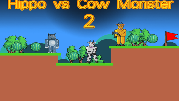 Hippo Vs Cow Monster 2 | 🕹️ Play Hippo Vs Cow Monster 2 Online On GamePix