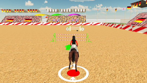 Horse Jumping Show 3d | 🕹️ Play Horse Jumping Show 3d Online On GamePix