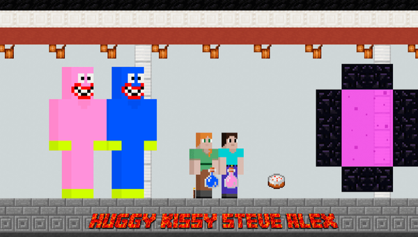 Huggy Kissy Vs Steve Alex | 🕹️ Play Huggy Kissy Vs Steve Alex Online On ...