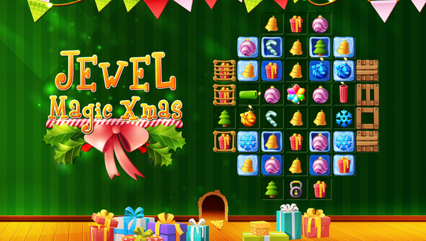 Jewel Magic Xmas:play Jewel Magic Xmas online for free on GamePix