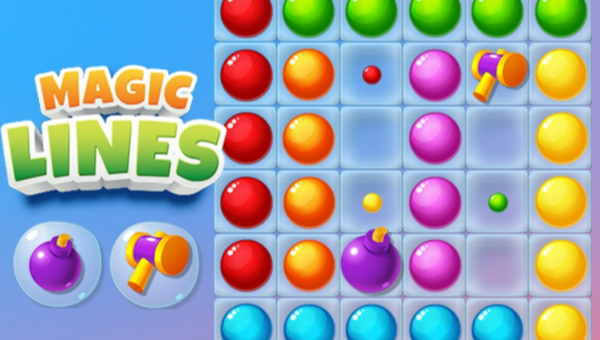 Magic Lines: play Magic Lines online for free on GamePix. Magic Lines
