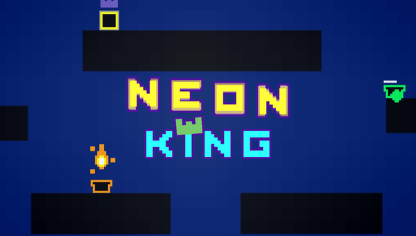 Neon King - A Local Multiplayer Platformer | 🕹️ Play Neon King - A ...