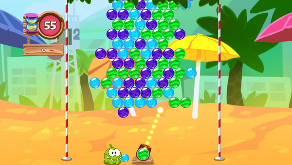 Om Nom Bubbles: play Om Nom Bubbles online for free on GamePix. Om Nom Bubbles