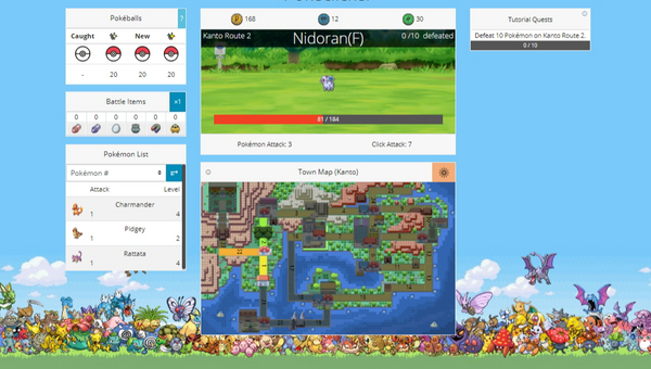 Pokeclicker: play Pokeclicker online for free on GamePix. Pokeclicker