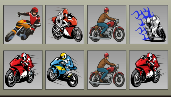 Racing Motorcycle Memory | 🕹️ Play Racing Motorcycle Memory Online On ...