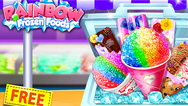 Rainbow Frozen: play Rainbow Frozen online for free on GamePix. Rainbow ...
