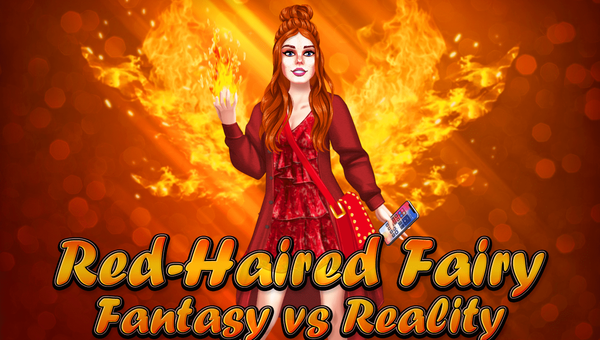 Red-haired Fairy Fantasy Vs Reality | 🕹️ Play Red-haired Fairy Fantasy Vs Reality Online On GamePix