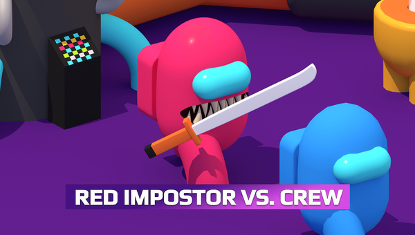 Red Impostor Vs. Crew | 🕹️ Play Red Impostor Vs. Crew Online On GamePix