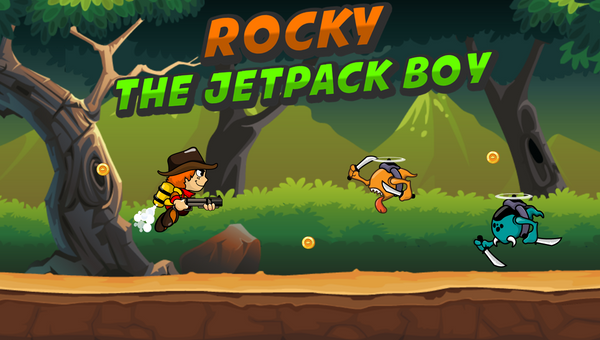 Rocky The Jetpack Boy | 🕹️ Play Rocky The Jetpack Boy Online On GamePix