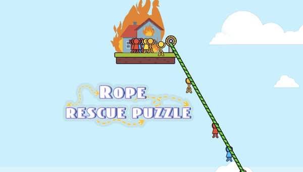 Rope Rescue Puzzle | 🕹️ Play Rope Rescue Puzzle Online On GamePix