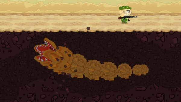 Sand Worm: play Sand Worm online for free on GamePix. Sand Worm
