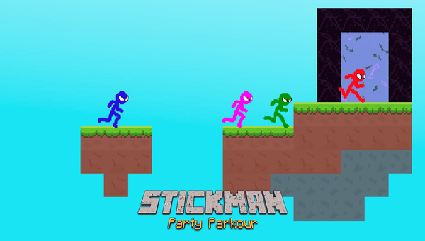 Stickman Party Parkour | 🕹️ Play Stickman Party Parkour Online On GamePix