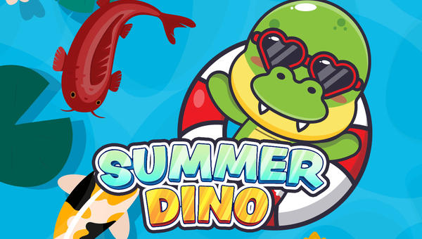 Summer Dino | 🕹️ Play Summer Dino Online On GamePix